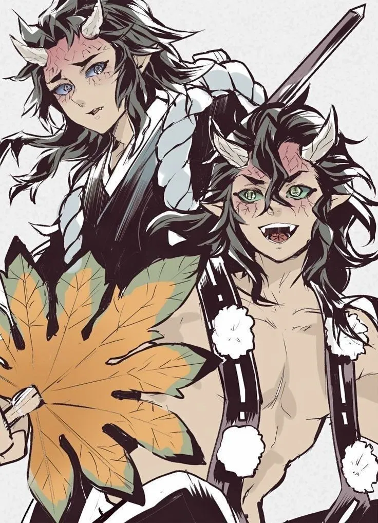 Karaku 🌿 and Aizetsu💧|| Demon Slayer || KNY
