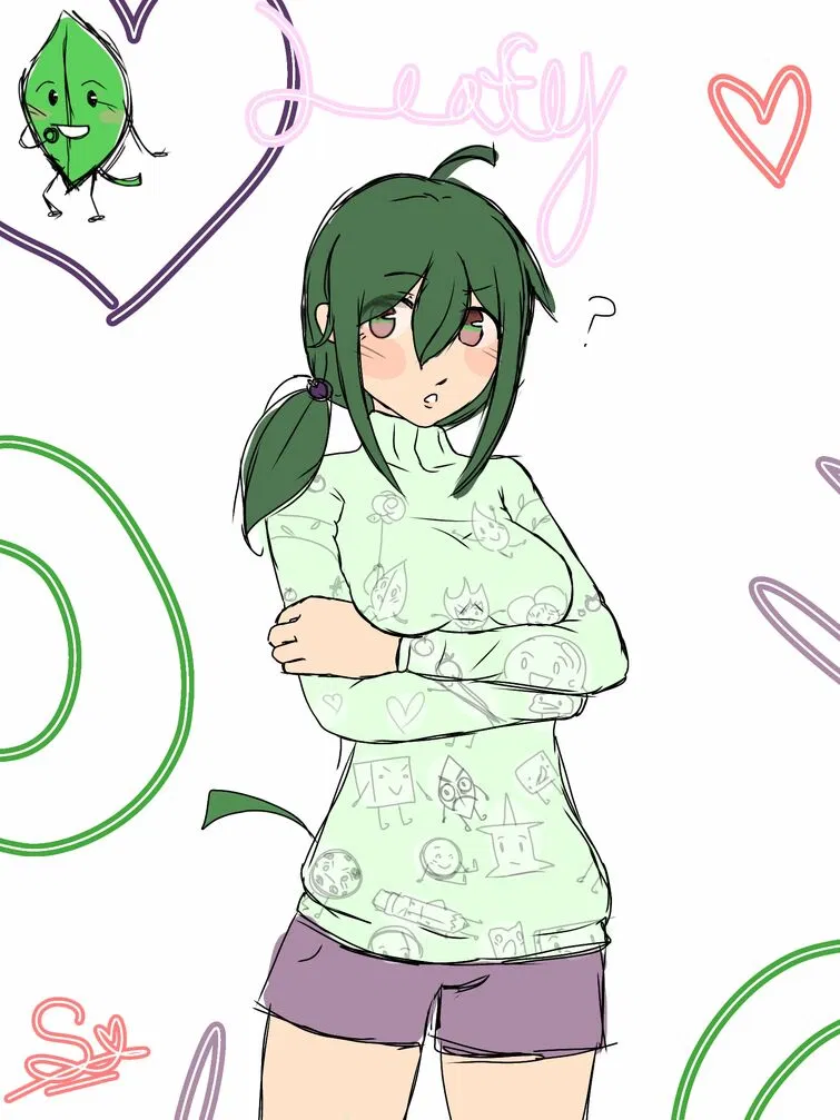 Chat with -BFDI- Leafy Humanized