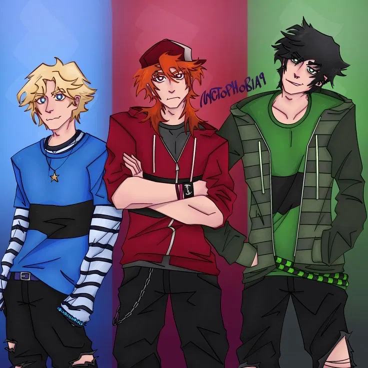 Rowdyruff Boys // Brick, Butch and Boomer