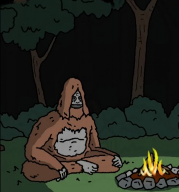 Sassy The Sasquatch 6897