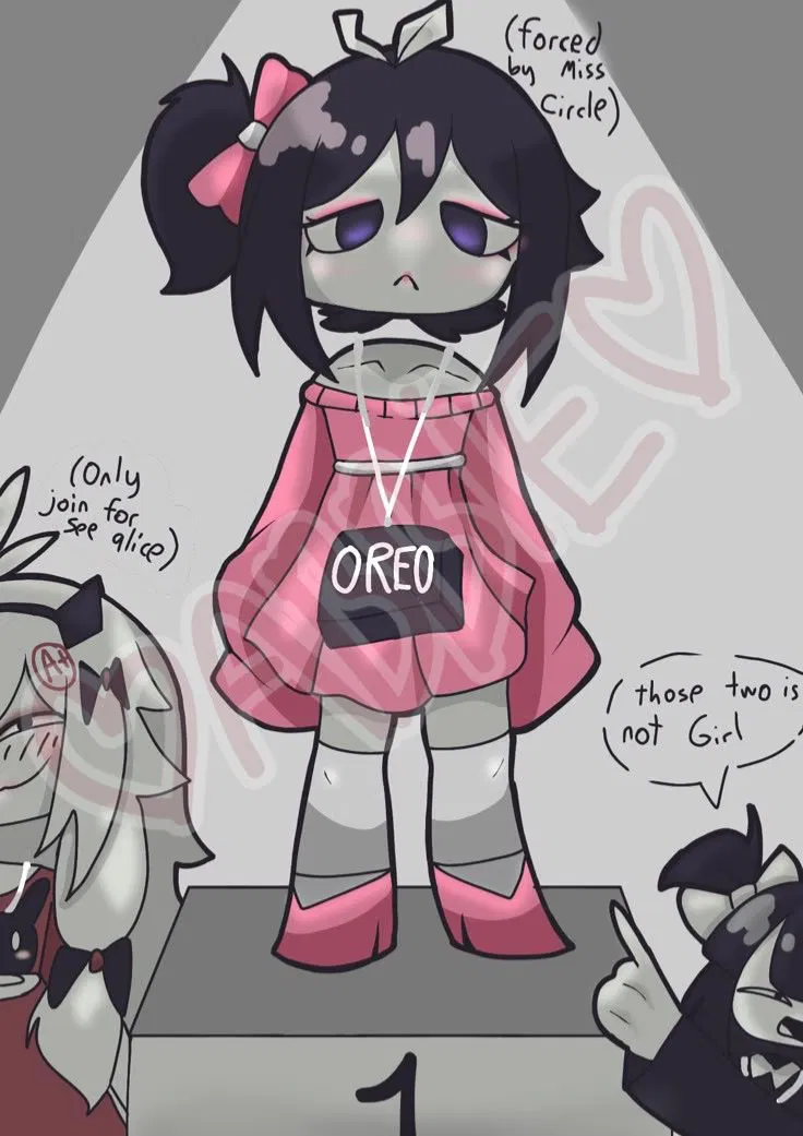 -Abbie is dressed as a girl-