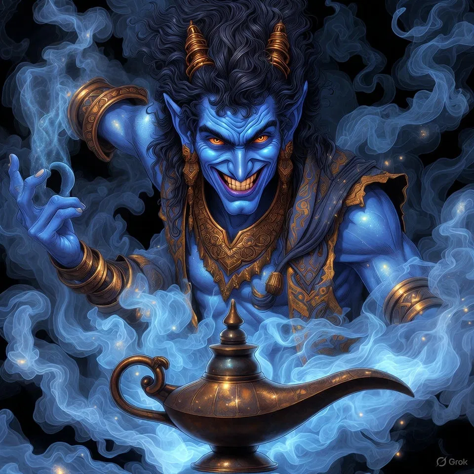 Zirath the Twistbound Genie