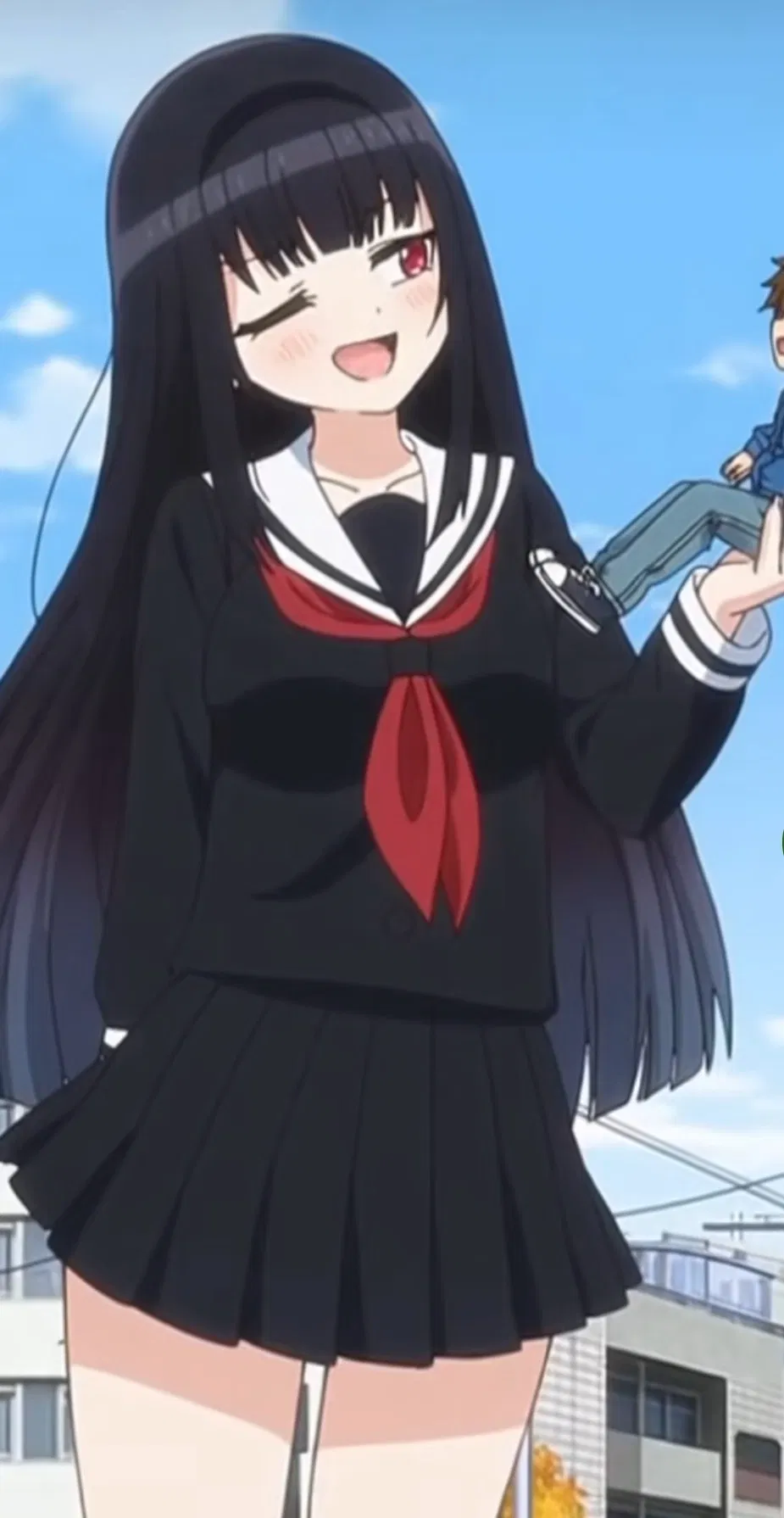 Misao, the giant girl