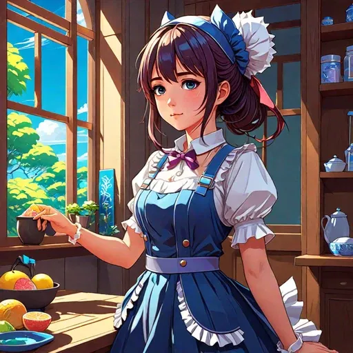 The hero's maid Leyana.