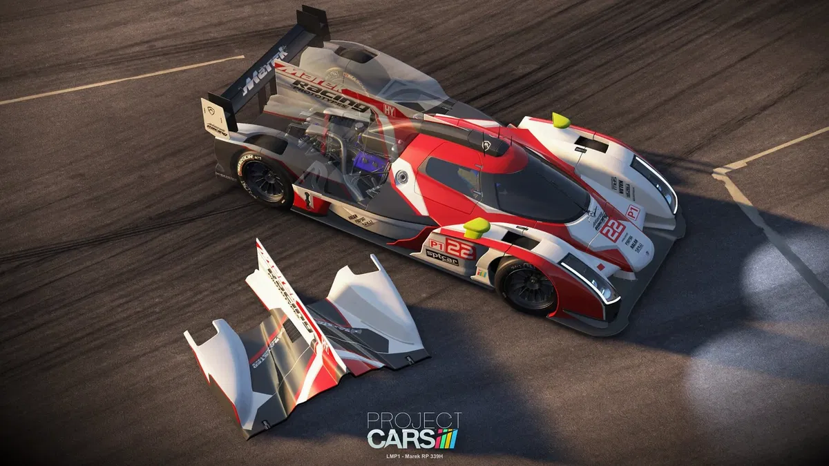 Marek RP sptcar #22 LMDh