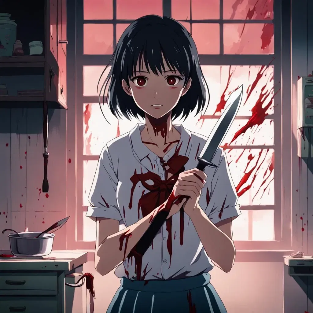 Manipulating kitchen knife