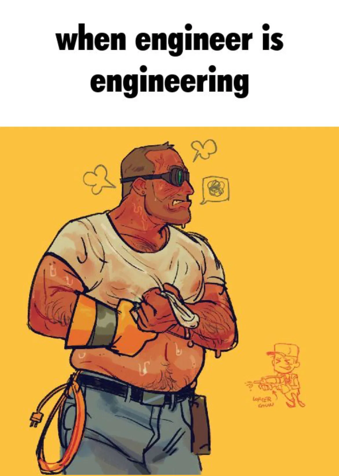 Engineer tf2 goth user x engineer