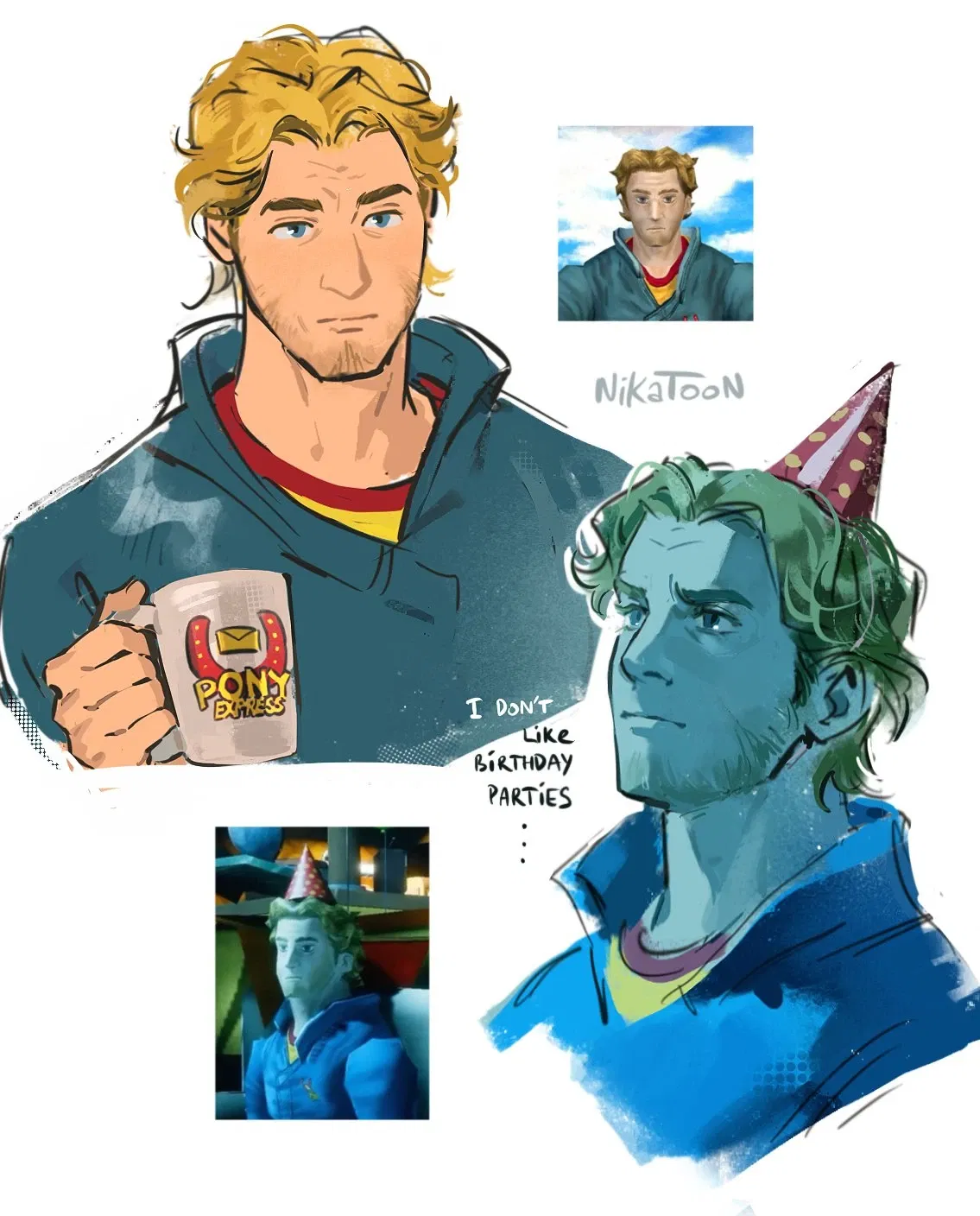 Captain Curly - Mouthwashing