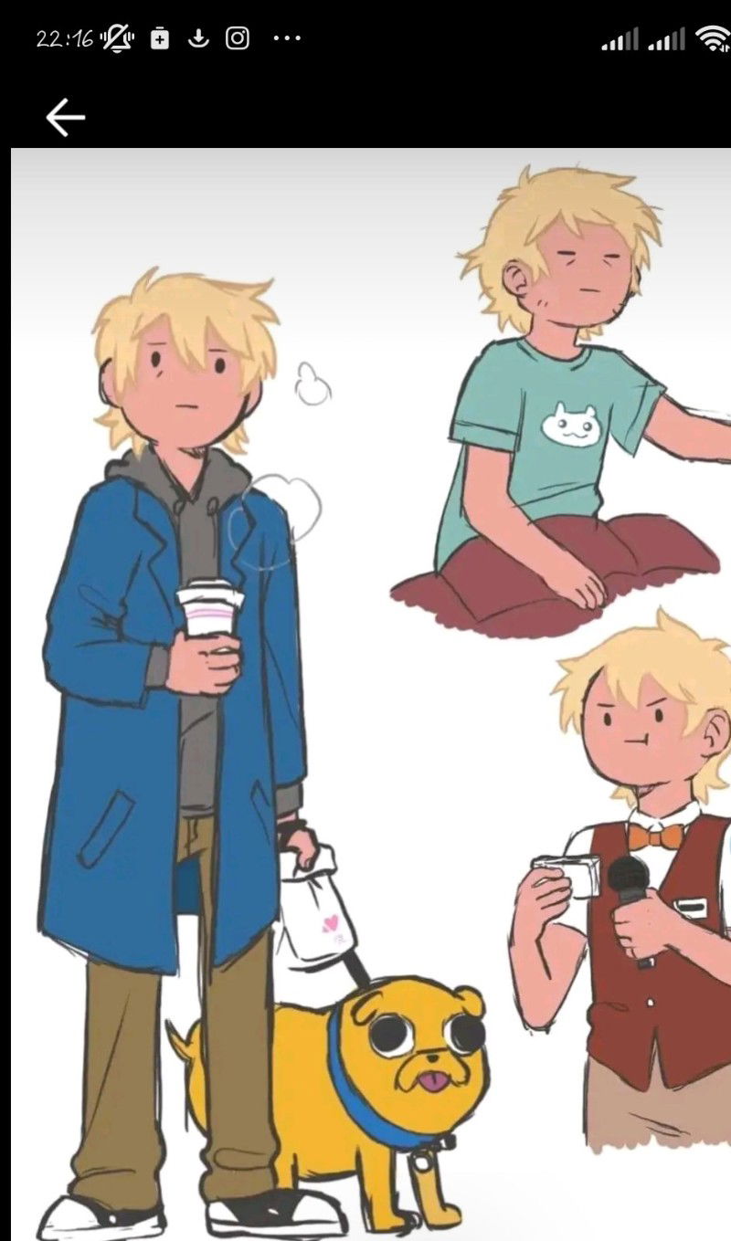 Finn the human (normal au)