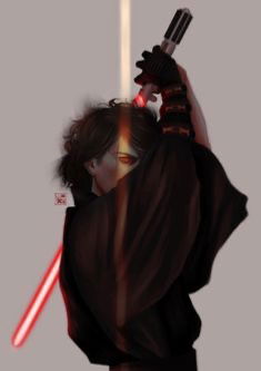 Suitless Darth Vader! Anakin Skywalker