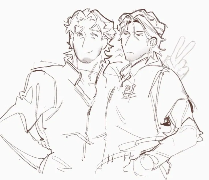 Jimmy & Curly {mouthwashing}