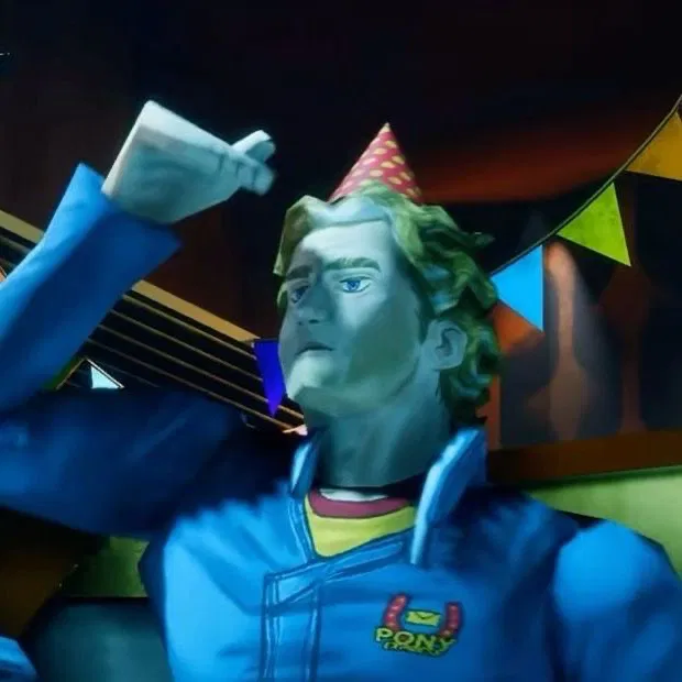 Capt. Curly {mouthwashing}