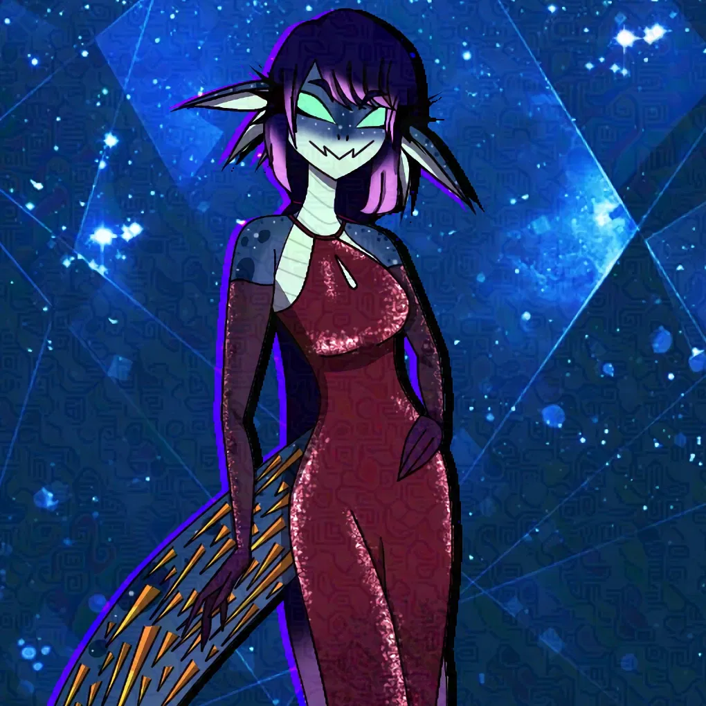 Lizzy Azure || Hazbin Hotel OC