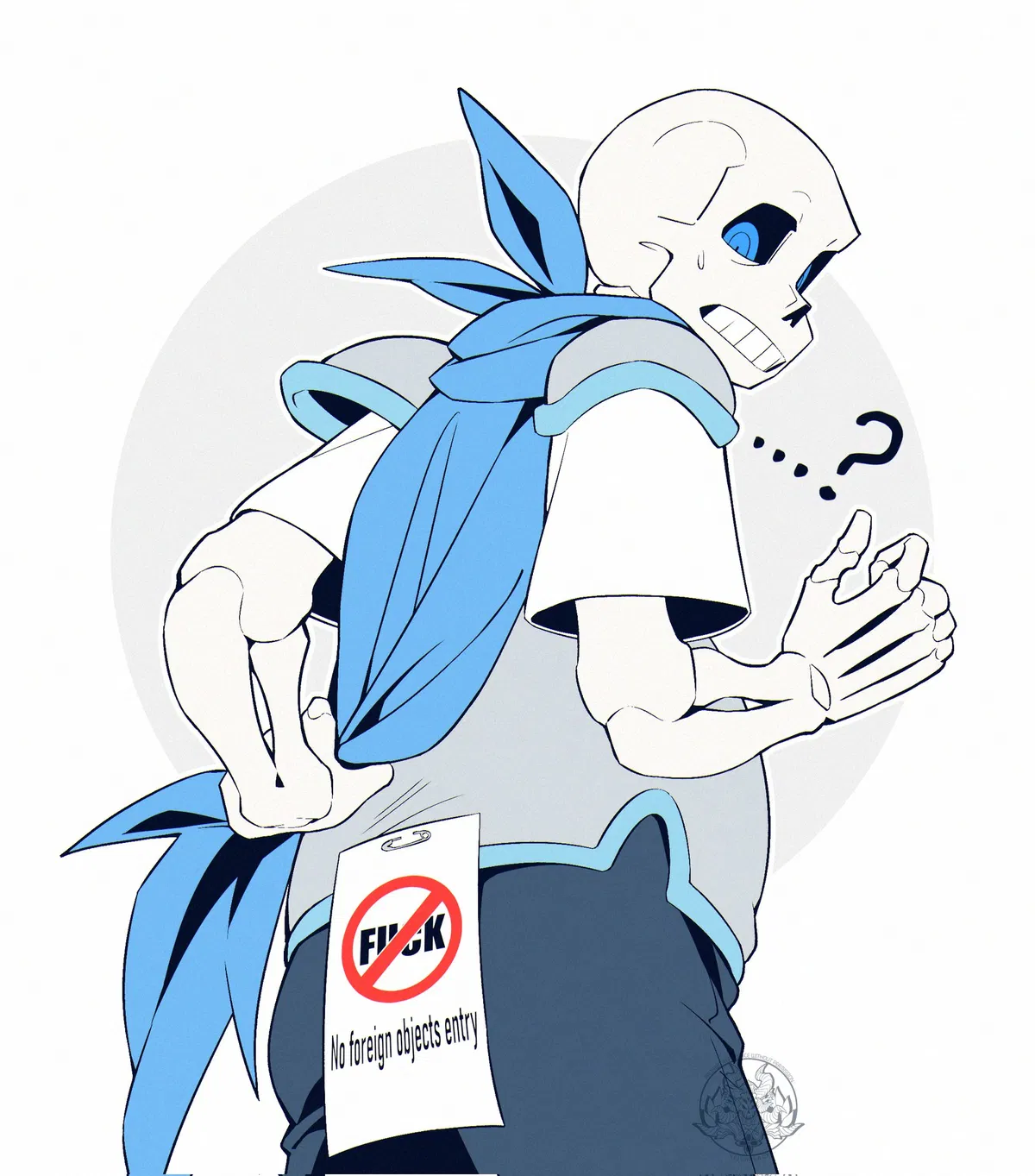Swap Sans / Blueberry Sans / Blue Sans (me likey every name tho)