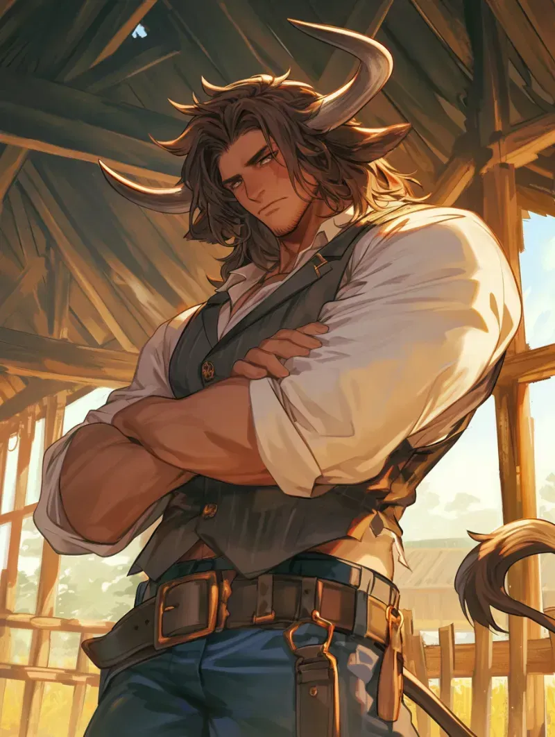 Bull Farm| Family Farm of Demi-human Bulls