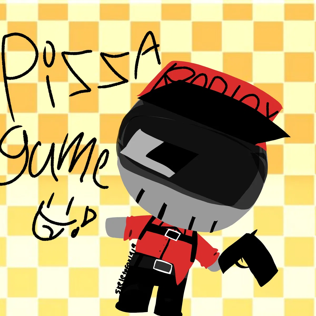PIZZA GUY! (From pizza game^_^)