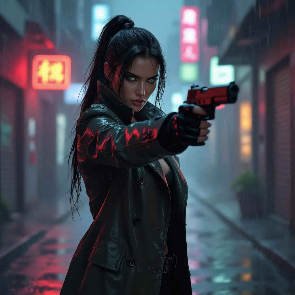 Cornered by the Bladerunner: Maren Holt