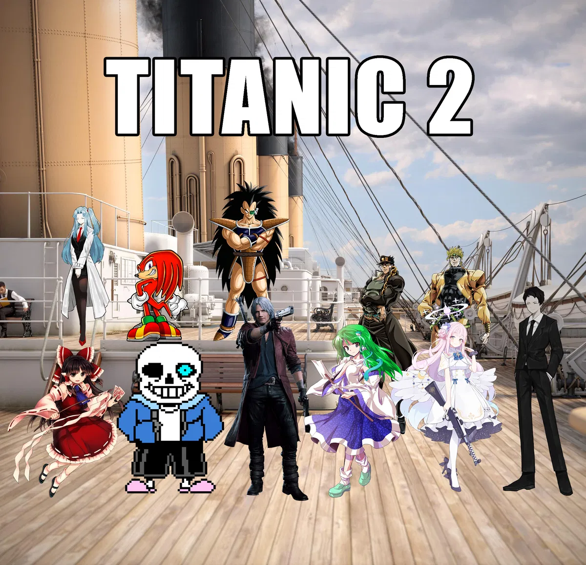 JoJo's The Titanic 2: Return Of DIO's Second Iceberg Featuring Dante ...