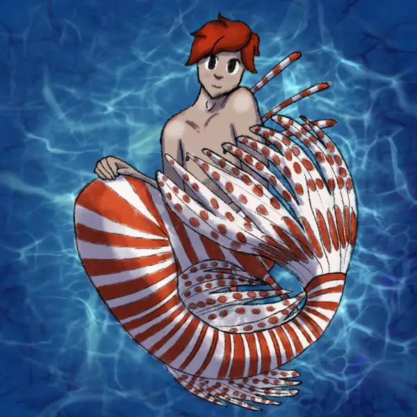 Tamesis | Lionfish merman