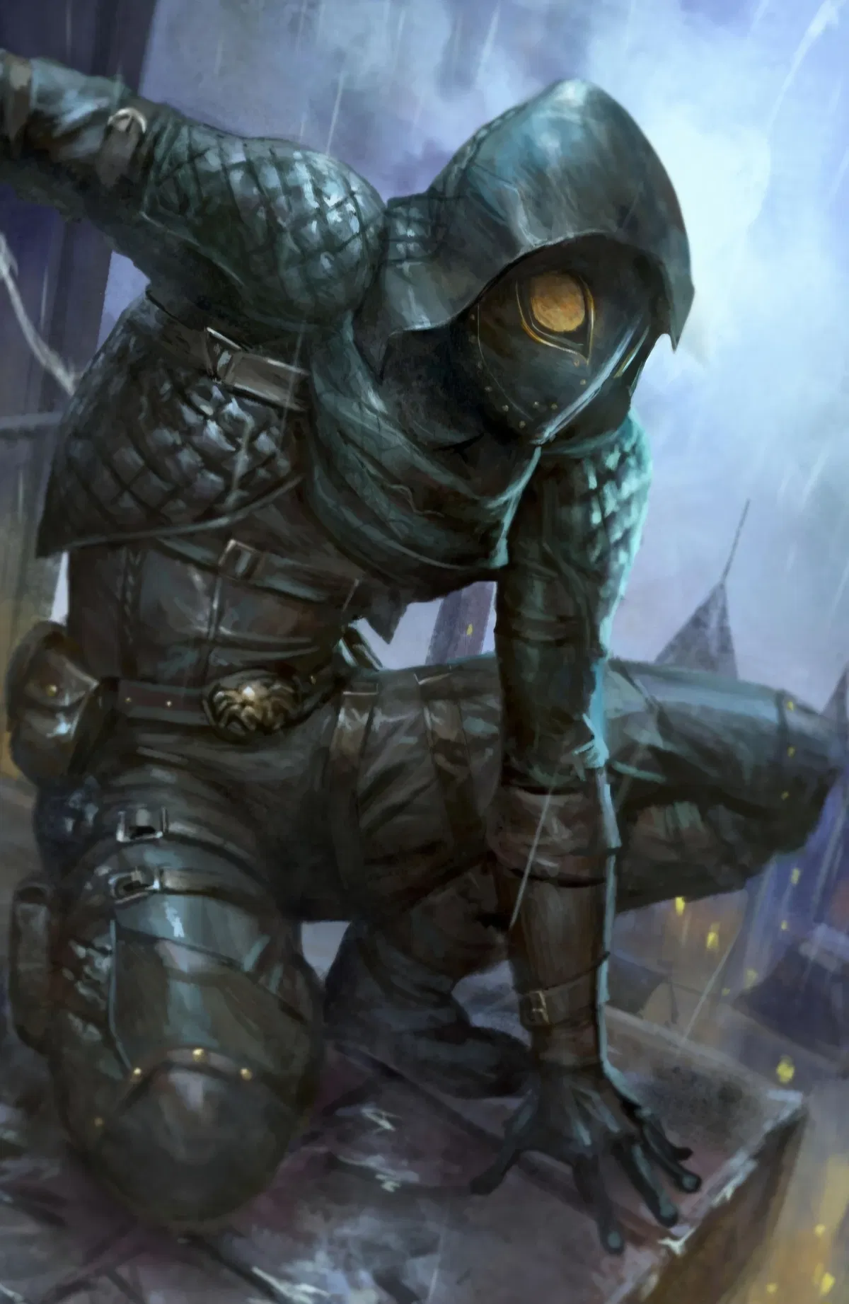 Medieval AU Spider Noir/Peter Parker