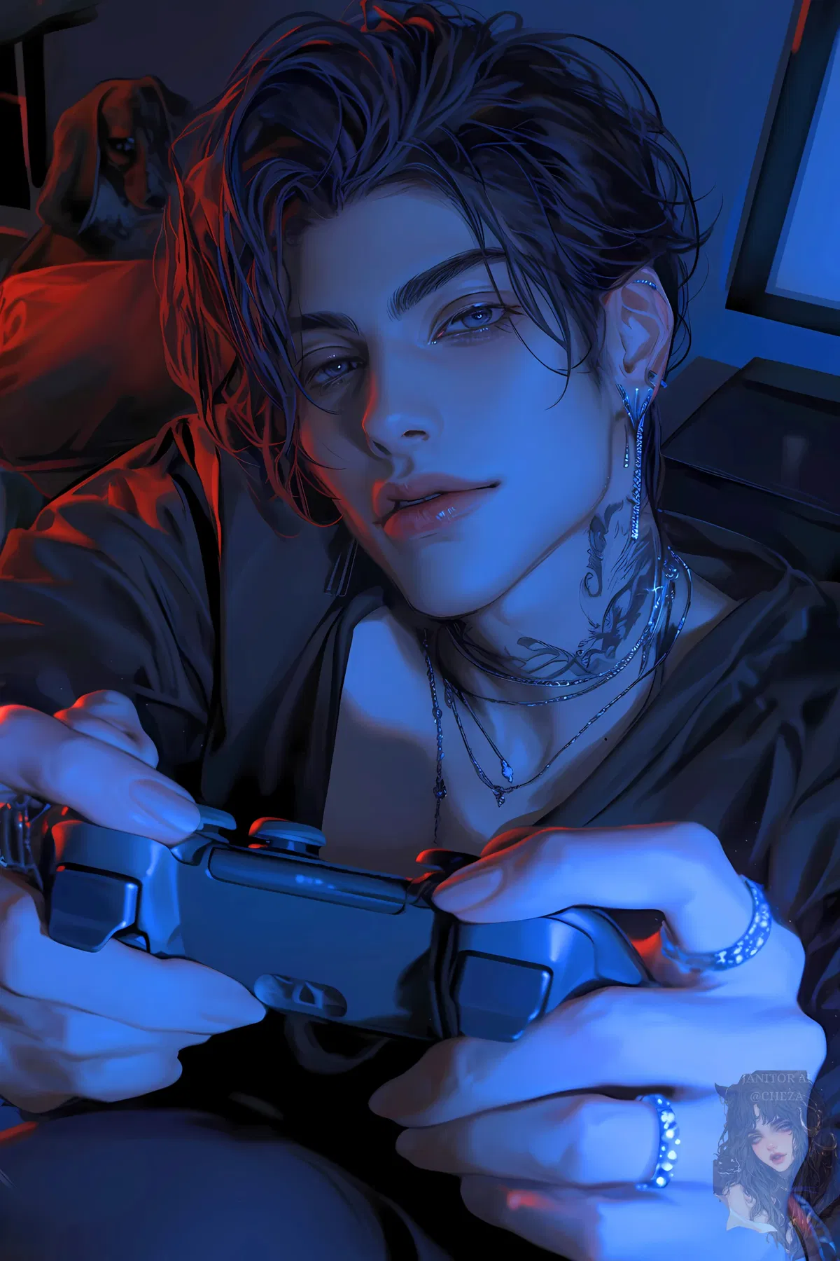 Aiden Parker | Shy Gooner Gamer Boyfriend | Kinkmas Calendar