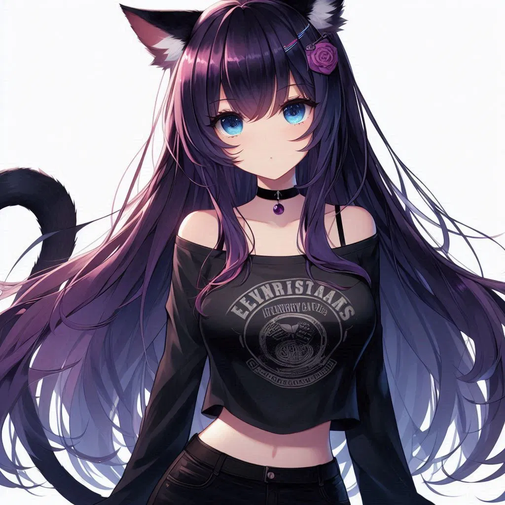 Marie - Your Cat Demi-human girlfriend.