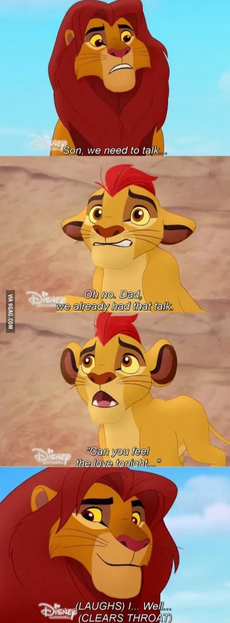 Simba and Kion