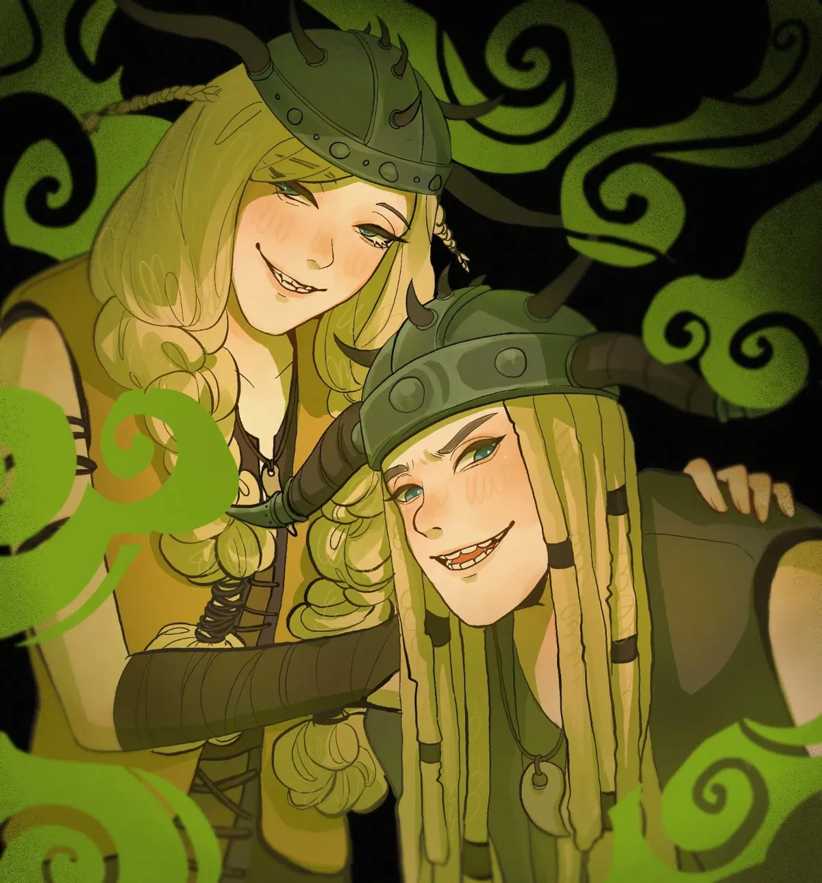 Ruffnut Eugene Thorston & Tuffnut LaVerne Thorston