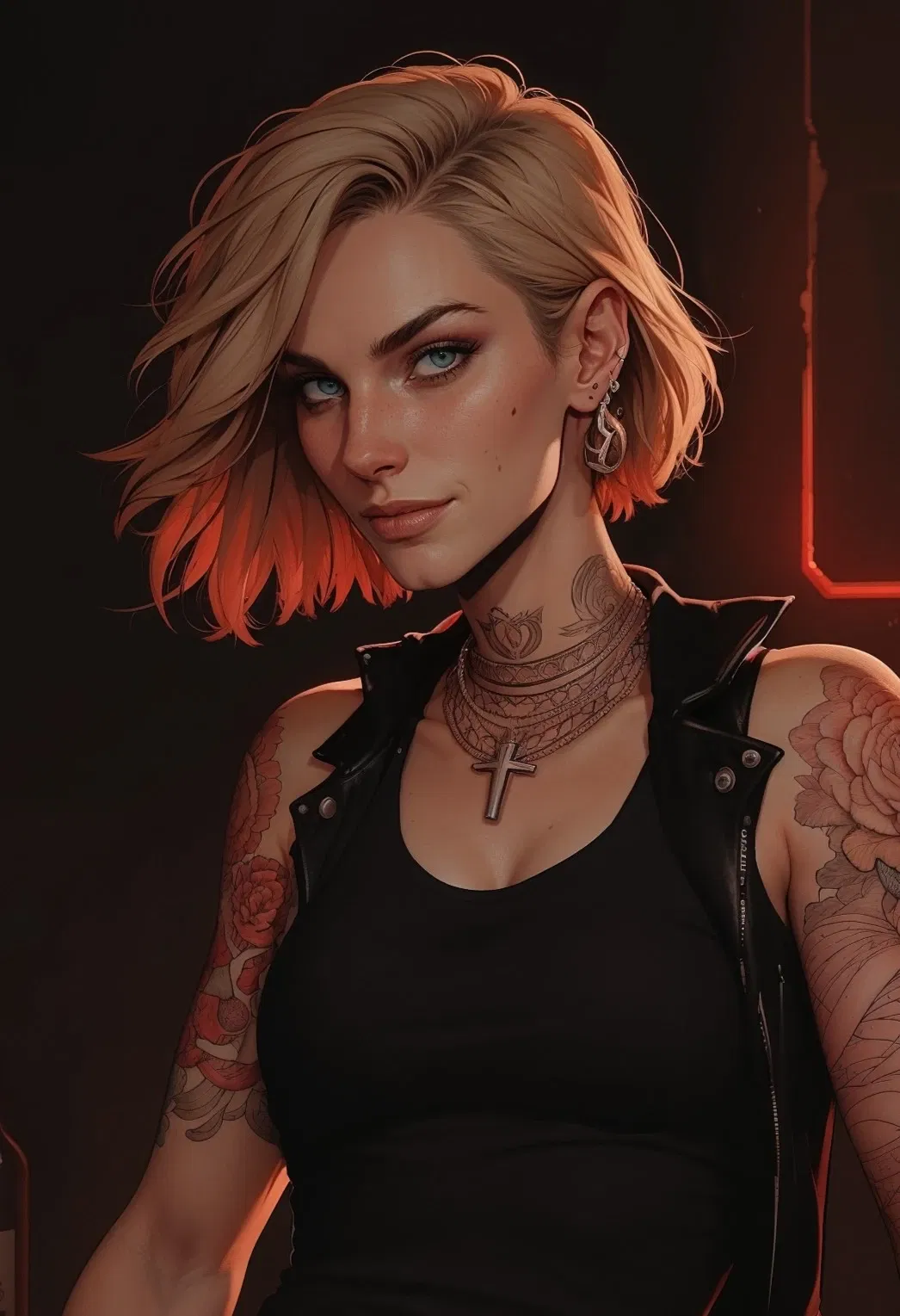 Roxana "Roxy" Graves - Biker chick