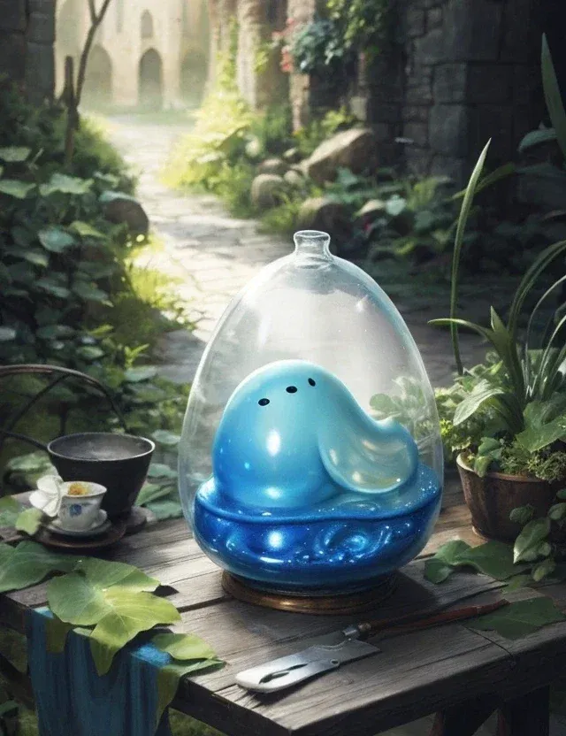 Artificially made slime - Medieval Fantasy RPG.