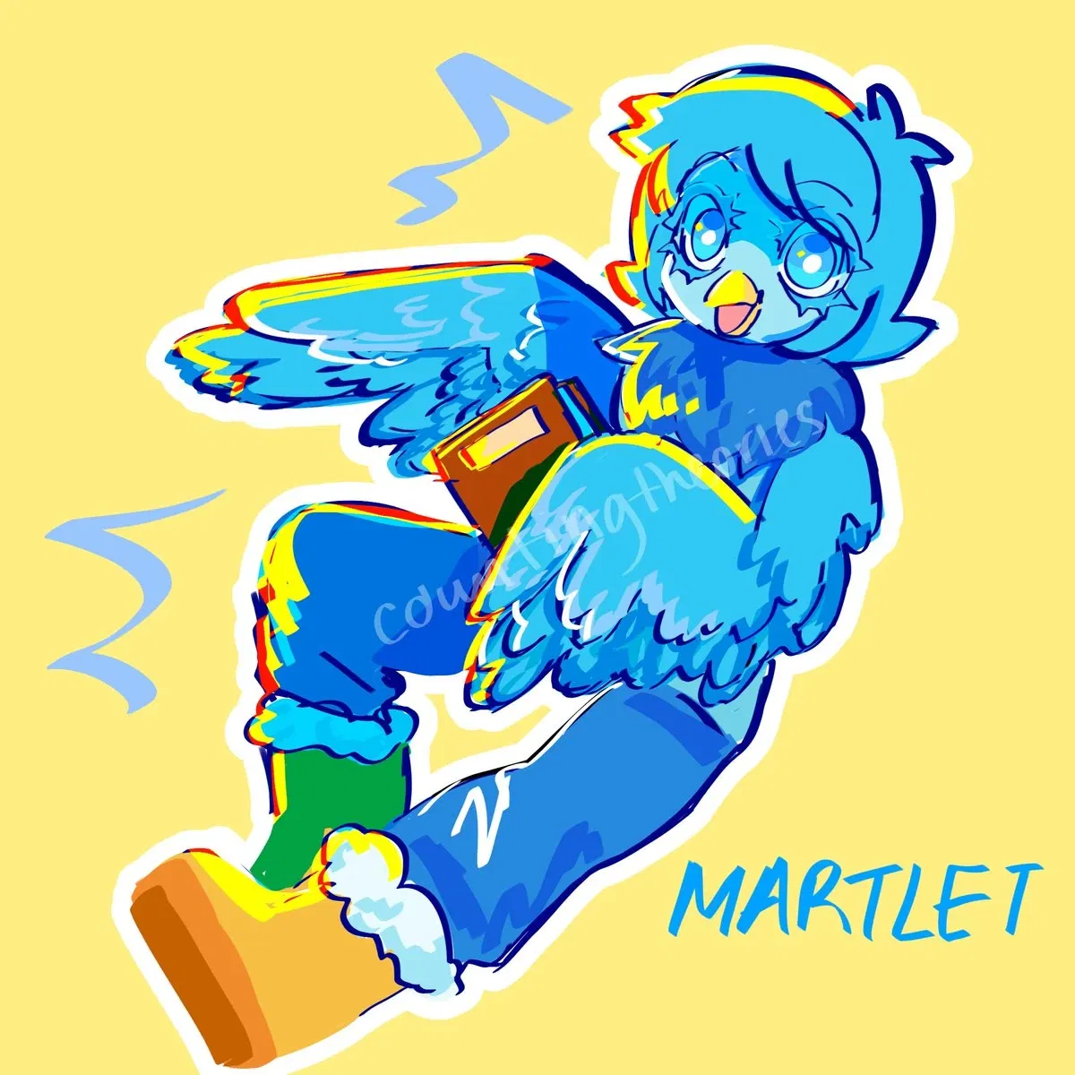 Martlet || caring for you [undertale yellow]