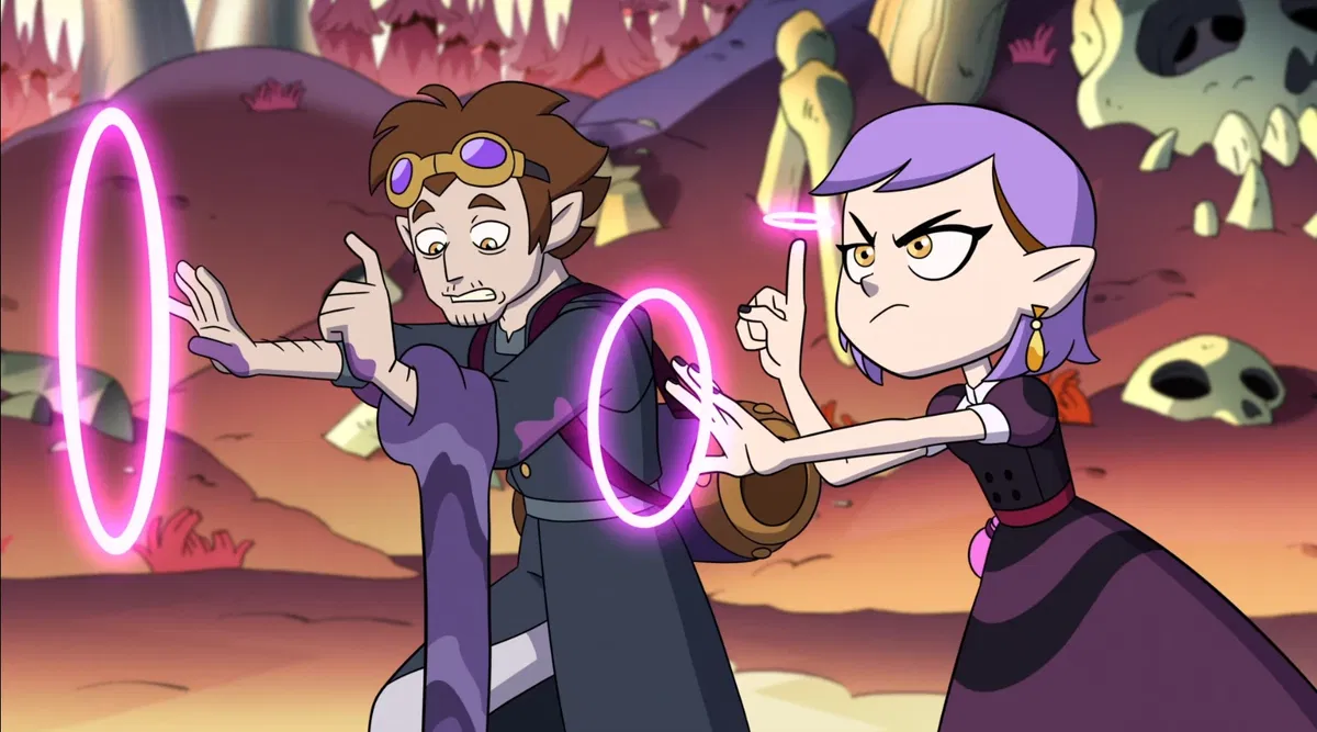 Amity and Alador blight || reaching out [the owl house]