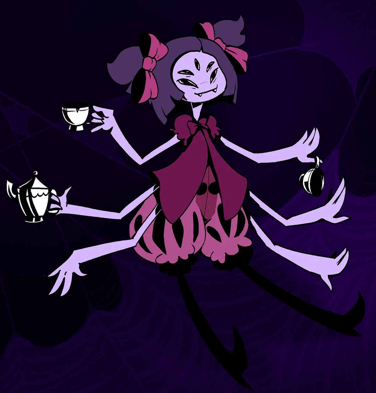 Muffet || you got injured [undertale]