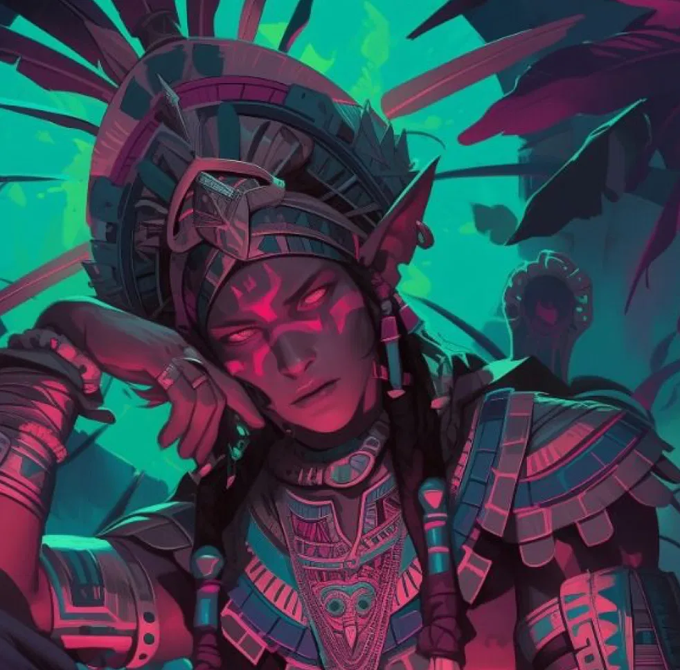 Coyotl, Aztec Shaman