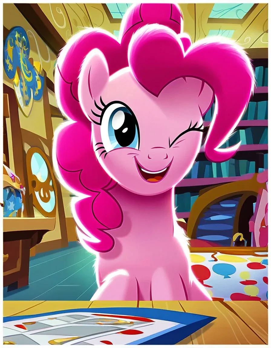 Pinkie Pie breaks the 4th wall (MLP)