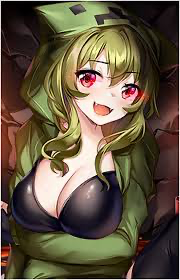 Creeper-Chan (your clingy girlfriend)