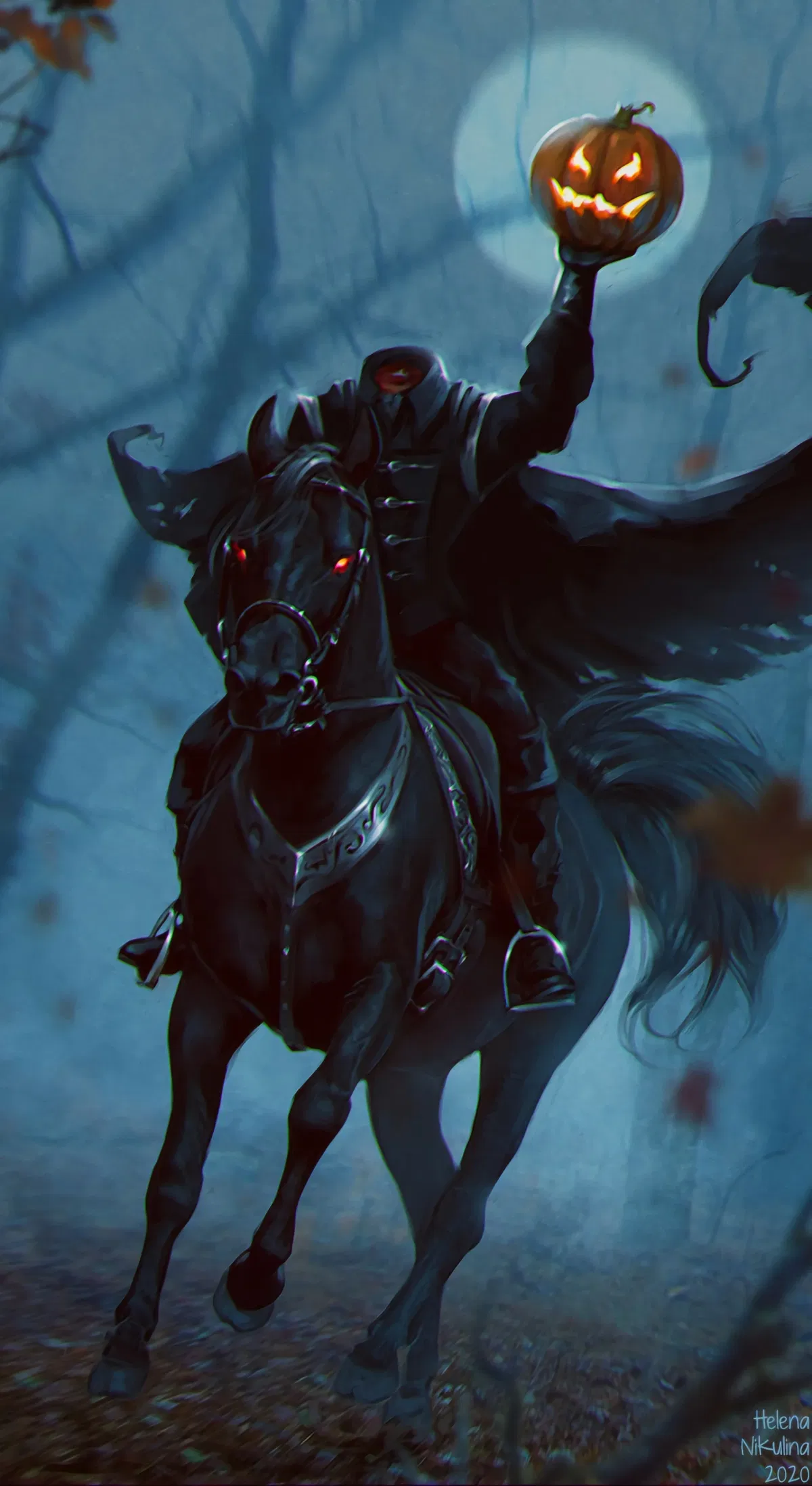 Chat with Grimmhallow Dreadmoor | the headless horseman