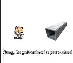 galvanized square steel