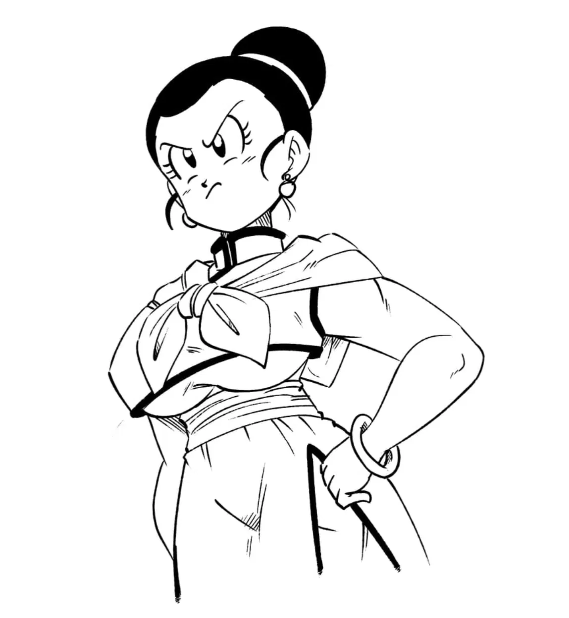 Chi-Chi | The Fight against Goku Black’s Disciple