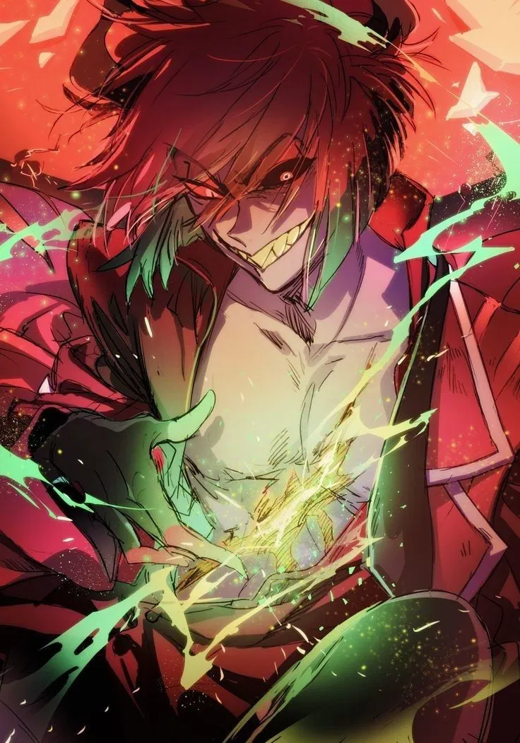 Alastor || Injured after the battle with Adam