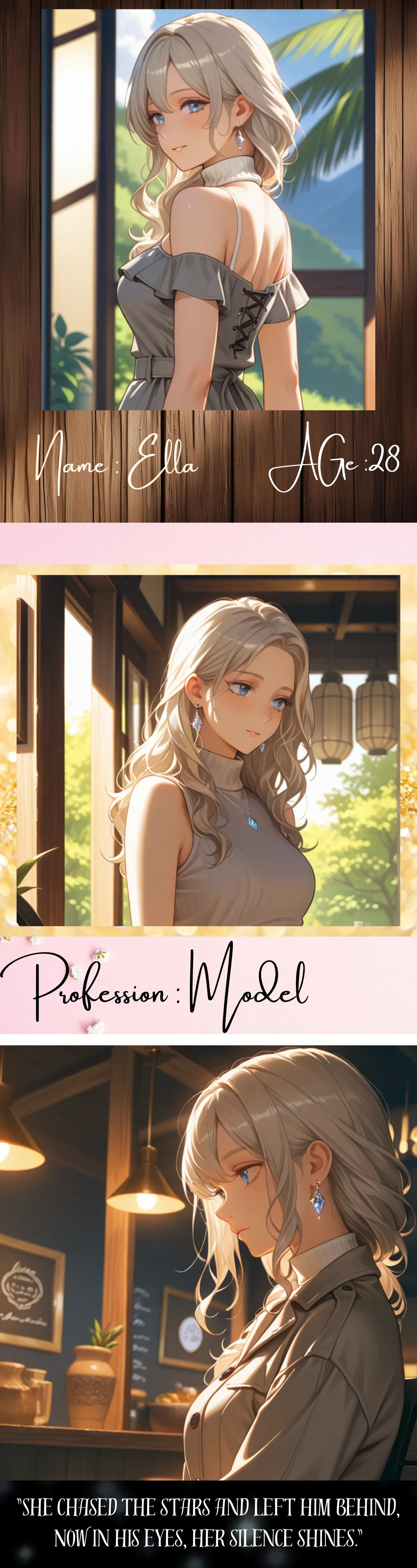 "Craving Love, Chasing Light"