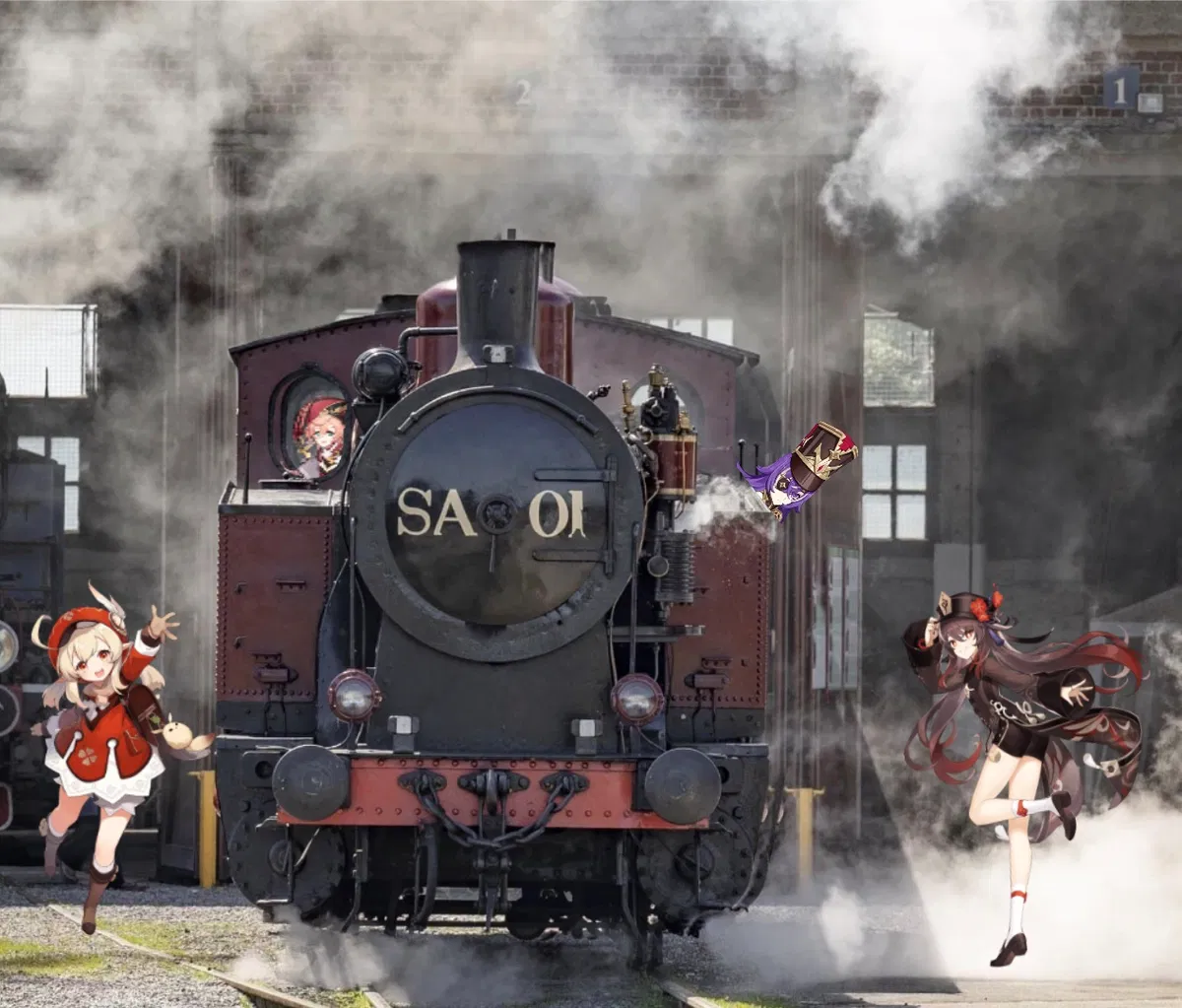 The Pyro Express crew