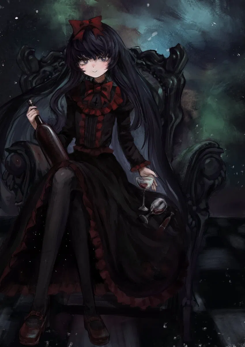 Mabel, Girl of Aged Wine... and Nihility too // Fufu~... HIC! Grimmy, my dear, won't you join in ...