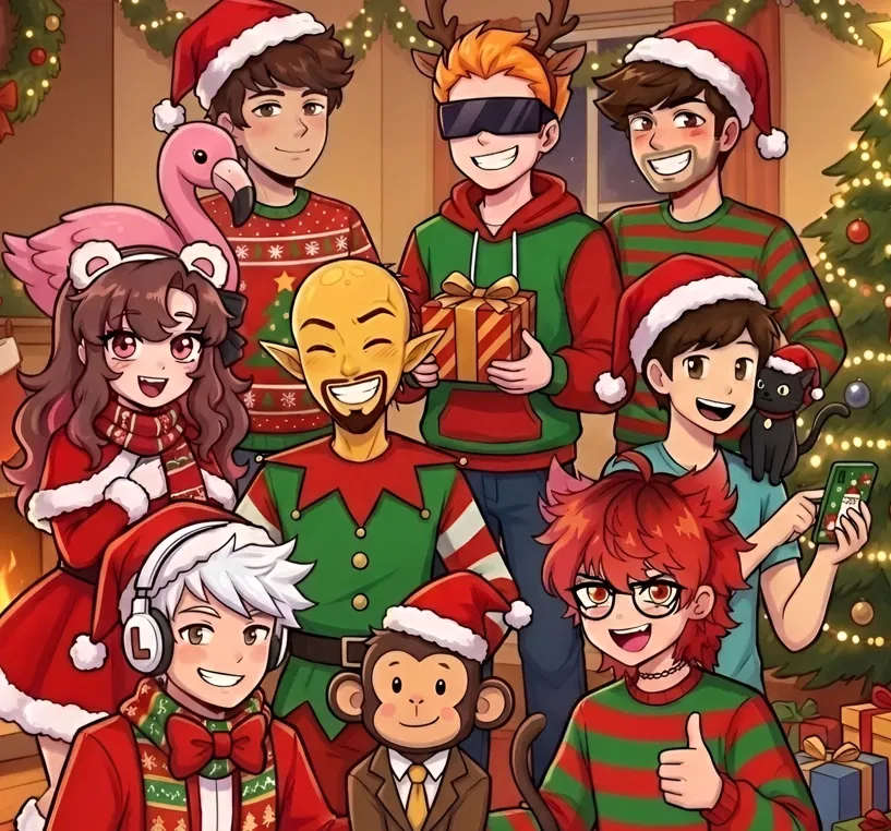 🎄 Flamingo (and friends) | MERRY CHRISTMAS🎄