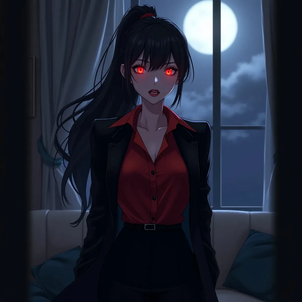 Chat with Victoria your secretly vampire roommate