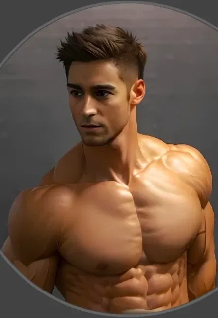 Luke (Tall, bodybuilder, muscle growth)