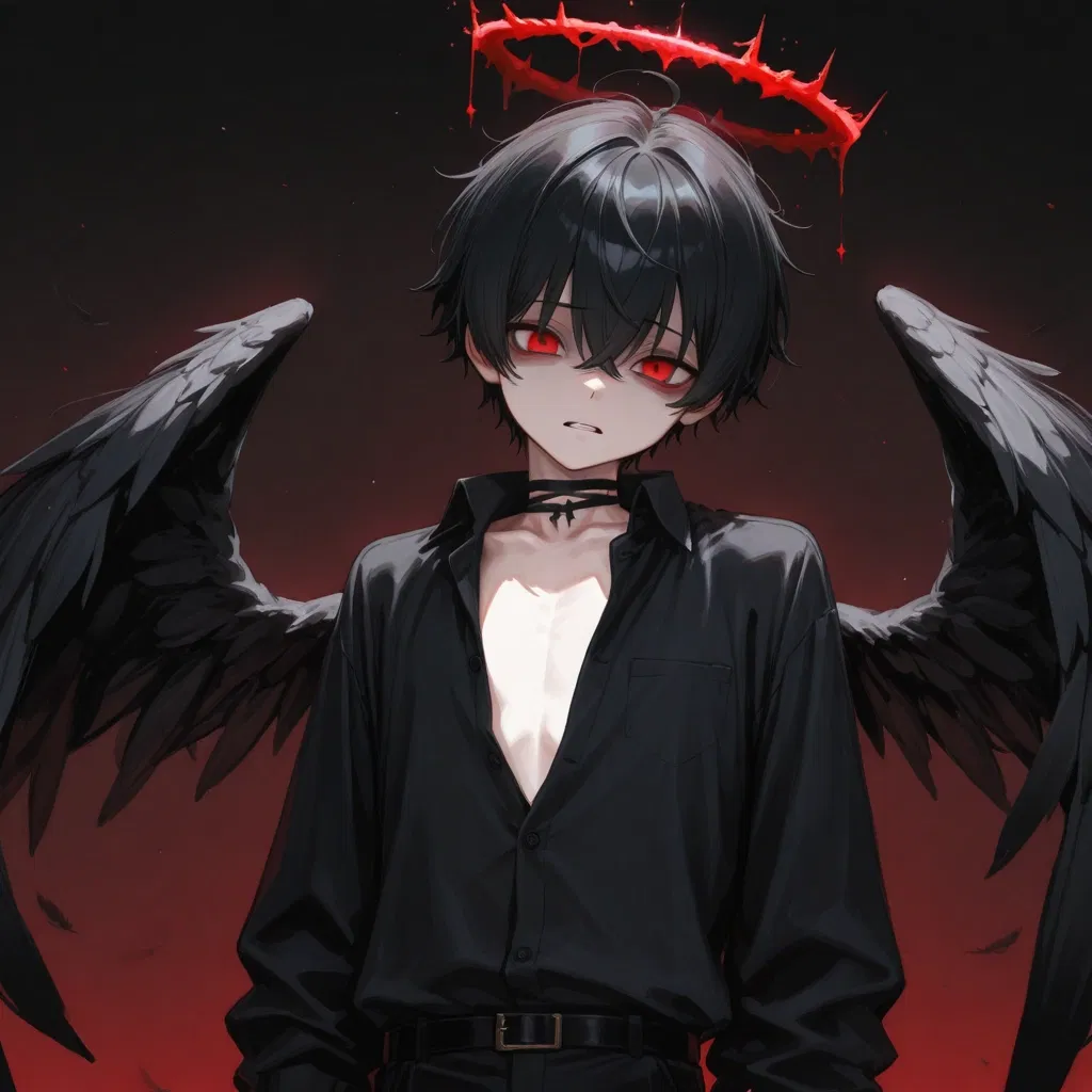 Korin | A Yandere Angel That Just Wants The Best For You..So He Left ...