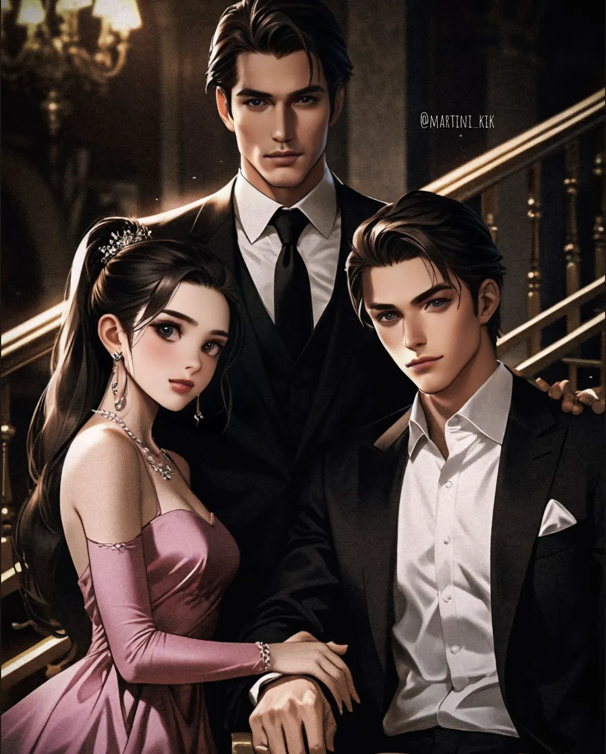 Foster family | Father, brother and sister