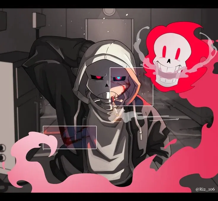 Dust Sans | College AU