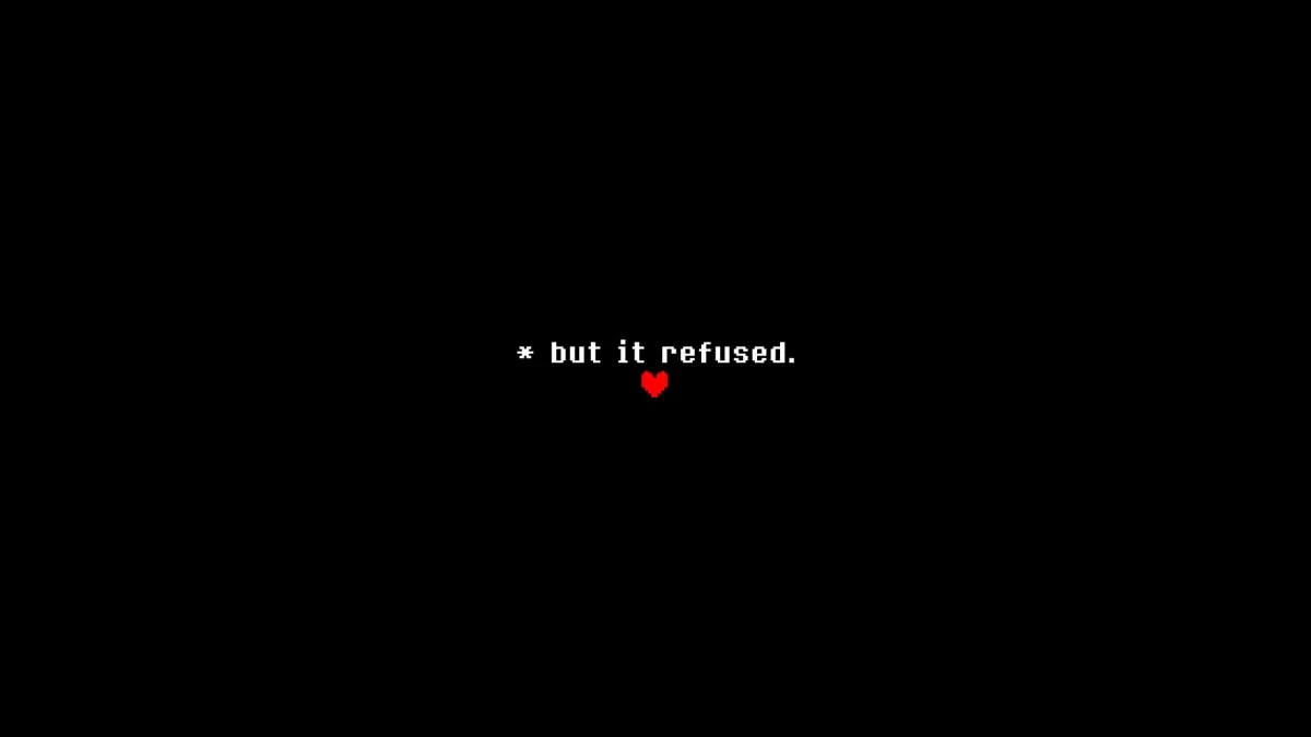 BUT IT REFUSED